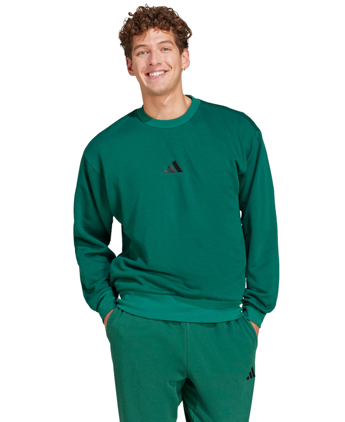 Click here for adidas Mens Essentials Feel Cozy Sportswear Crewne... prices