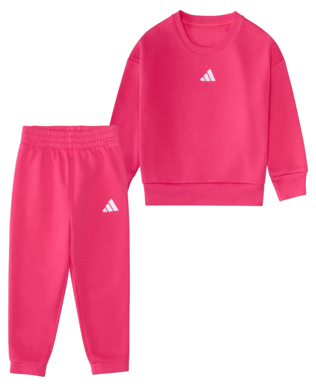 Click here for adidas Baby Girls 2-Piece Long-Sleeve Crewneck Swe... prices