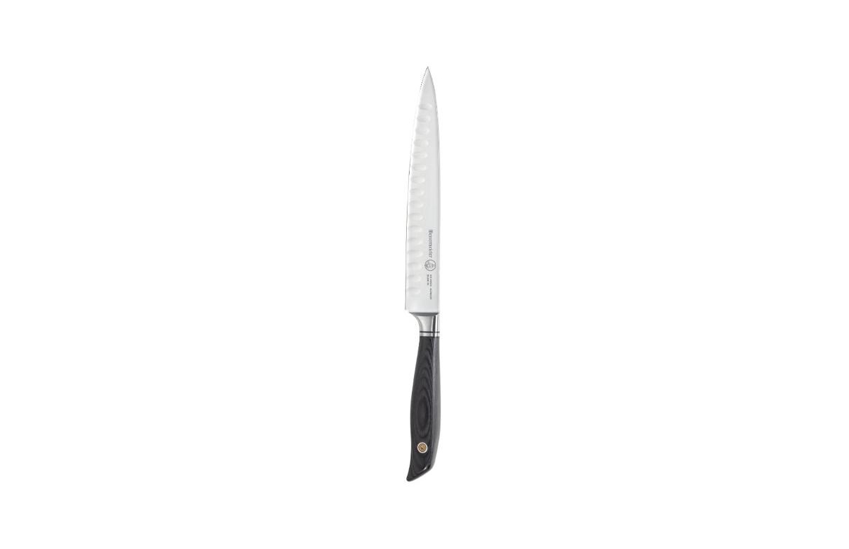 Click here for Messermeister Blacksmith Carving Knife with Kullen... prices