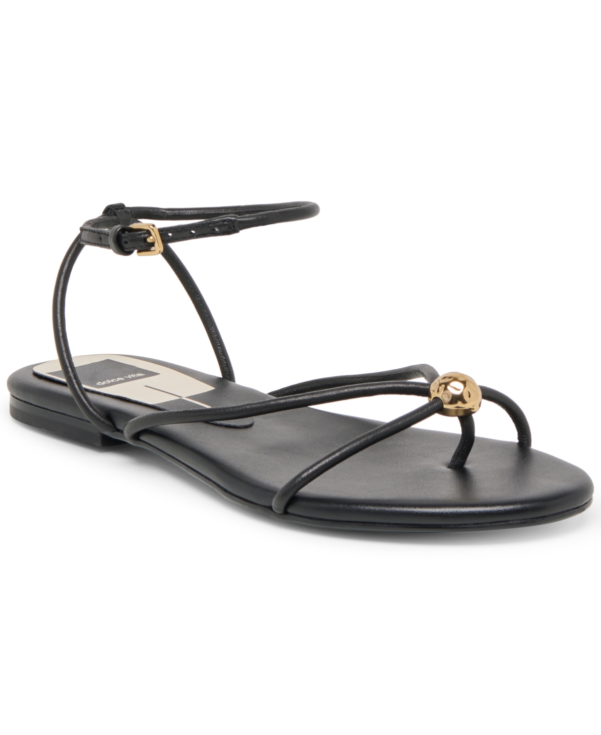 Click here for Dolce Vita Womens Kenley Embellished Strappy Flat... prices