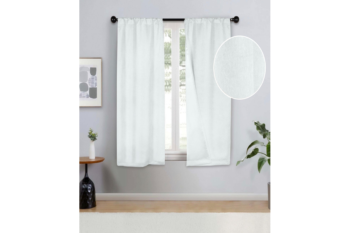 Click here for Superior Senna Textured Blackout Curtain Set of 2... prices