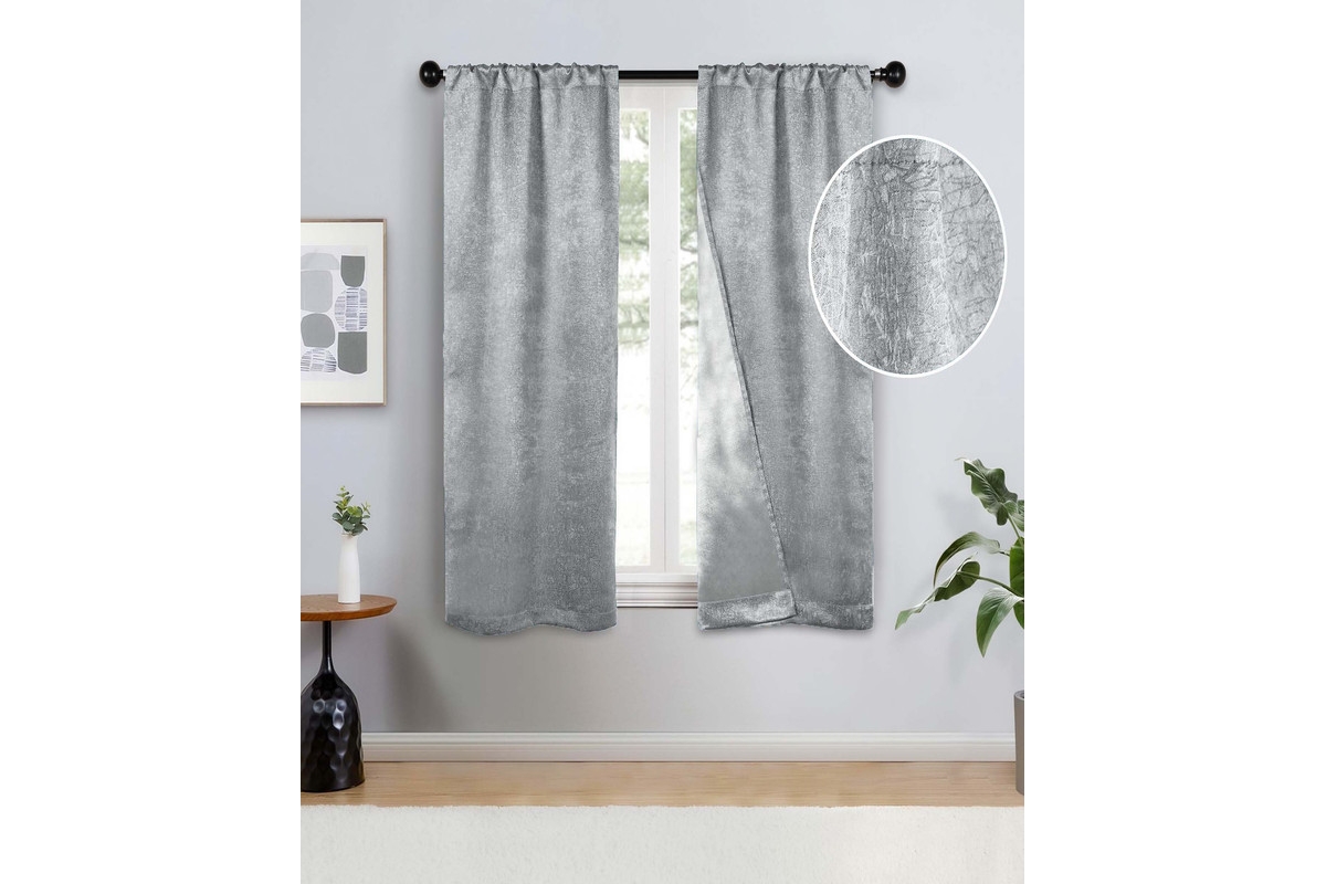 Click here for Superior Senna Textured Blackout Curtain Set of 2... prices