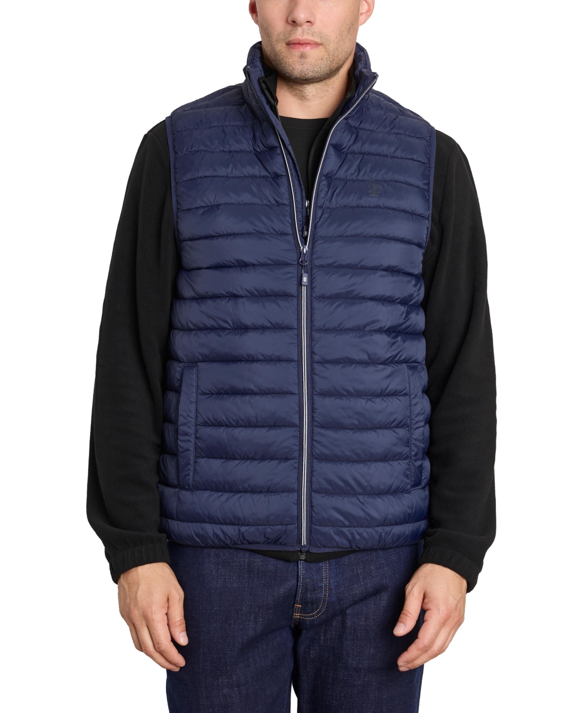 Click here for Izod Mens Classic Puffer Vest - Navy Blue prices