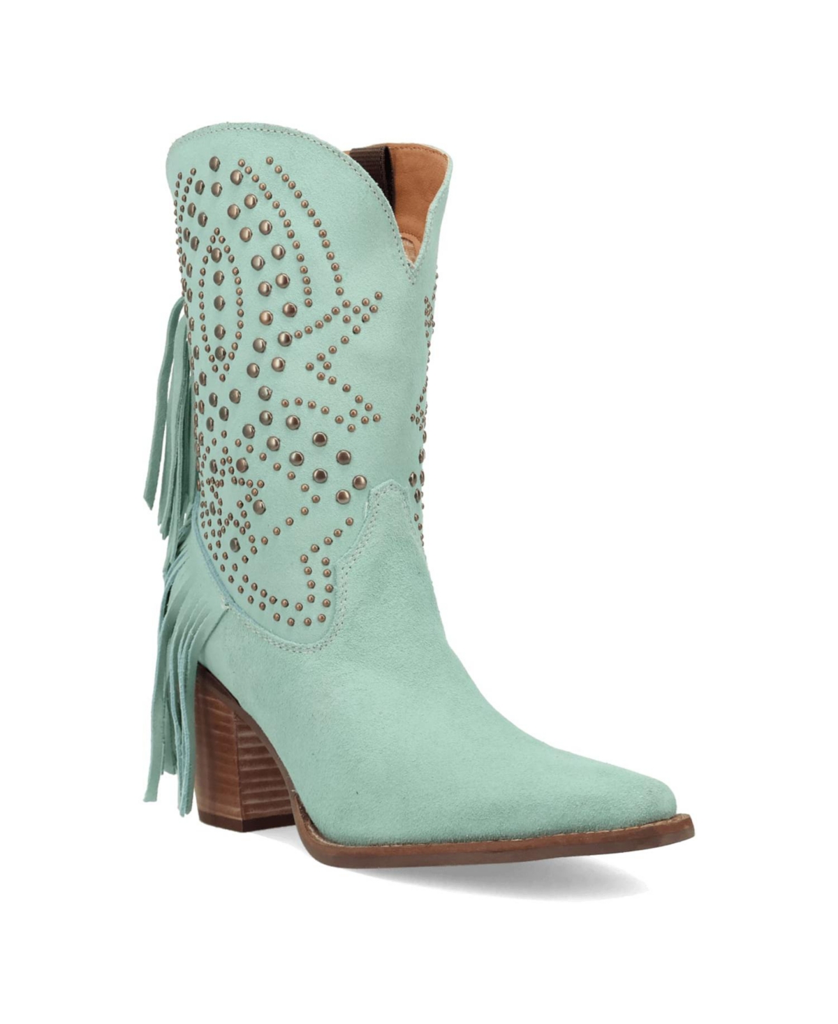 Click here for Dingo Womens Star Power Suede Leather Bootie - Min... prices