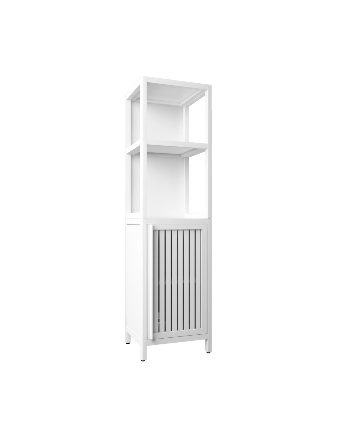 Click here for Airsurfer 52 Inch Tall White Linen Tower Bamboo St... prices
