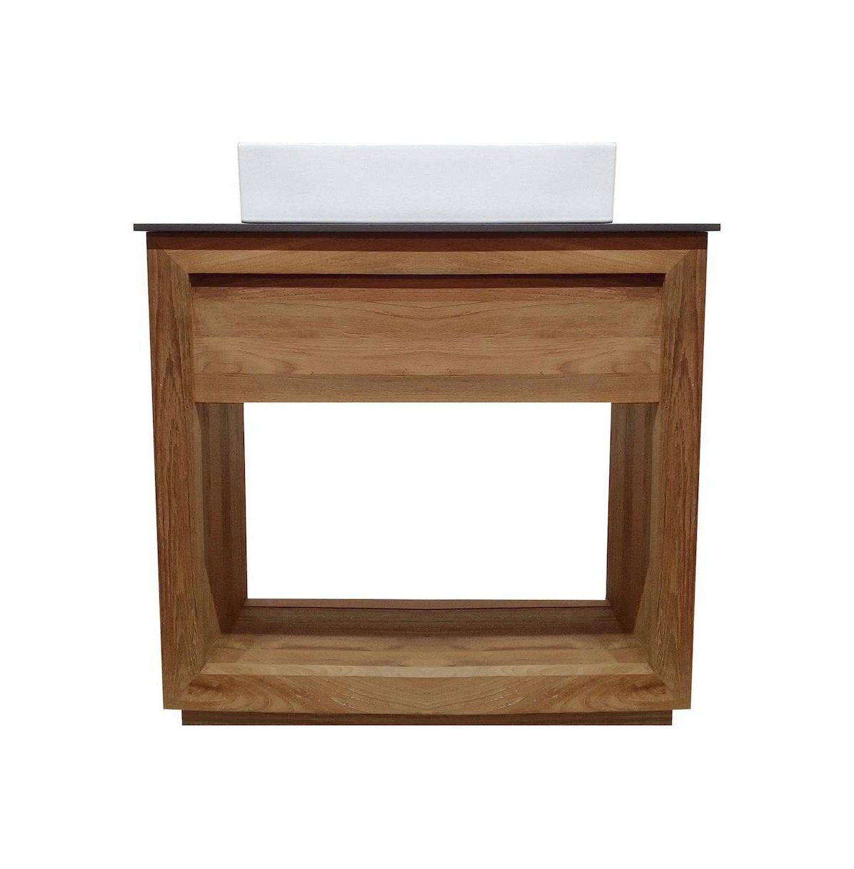 Click here for Swiss Madison 36 Reclaimed Wood Vanity  Walnut  Sl... prices