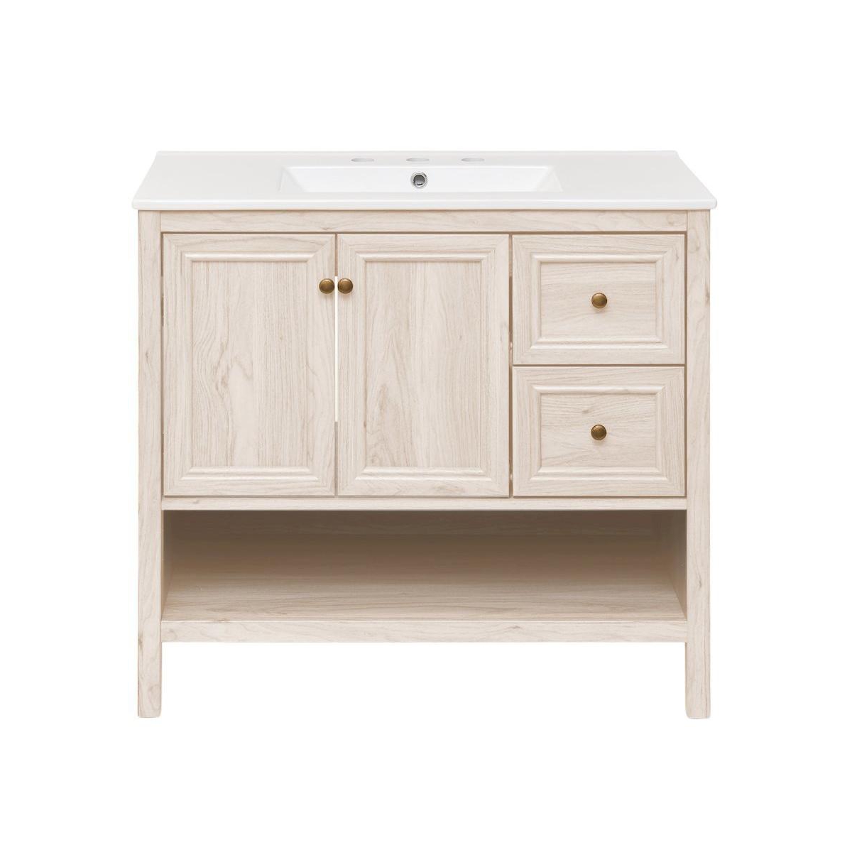 Click here for Swiss Madison36 Freestanding Bathroom Vanity in Wh... prices