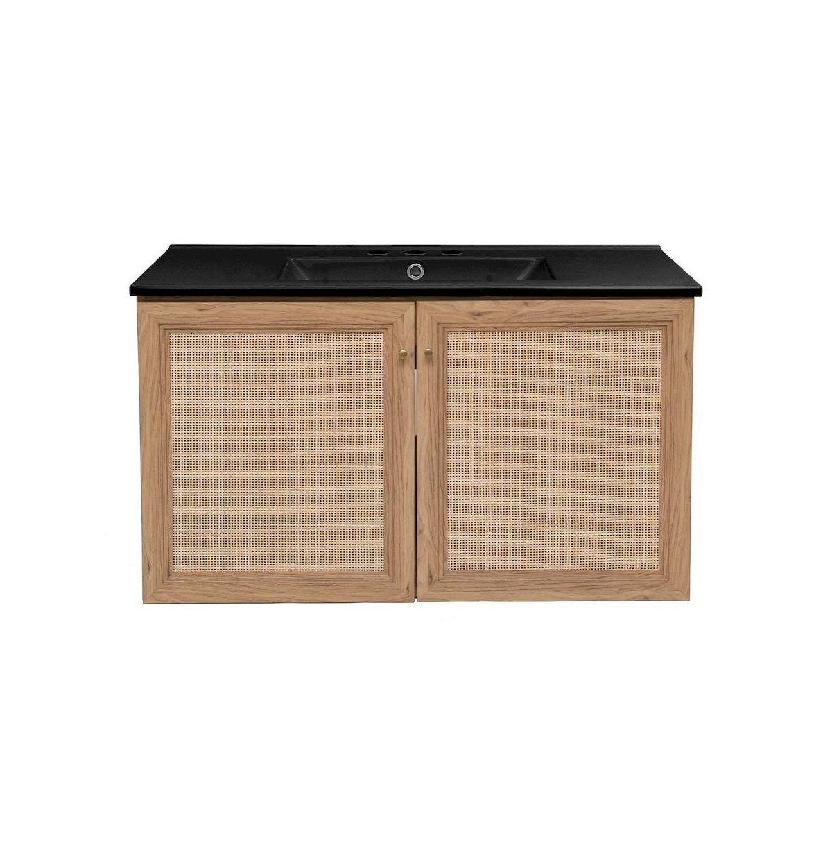 Click here for Swiss Madison 36 in. Brown Oak Wall Hung Bathroom... prices