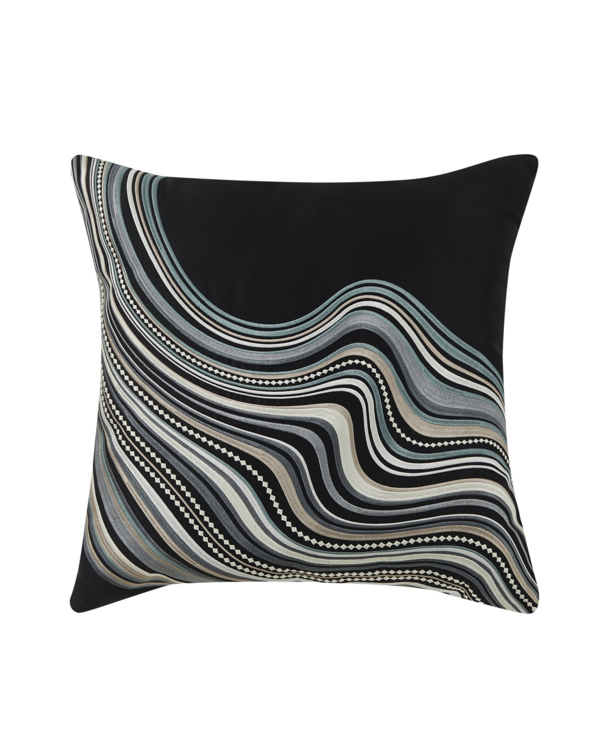 Click here for J Queen New York Parallel Embroidered Decorative P... prices