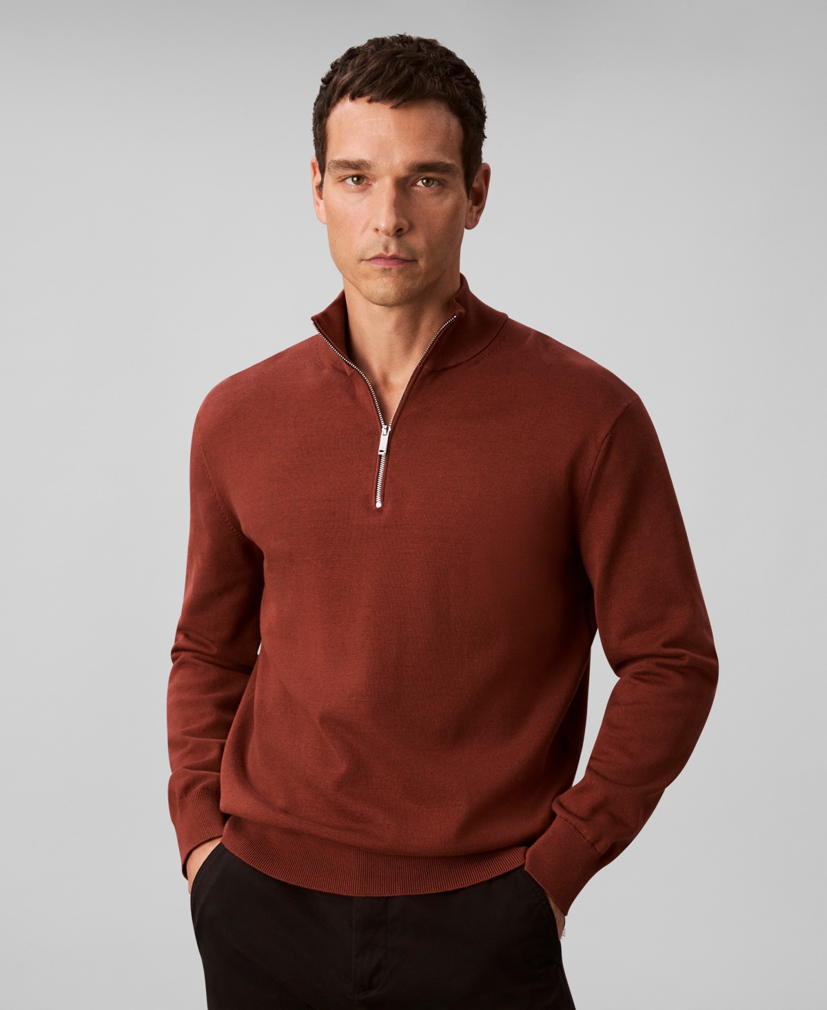 Click here for Calvin Klein Mens Quarter Zip Classic Fit Sweater... prices