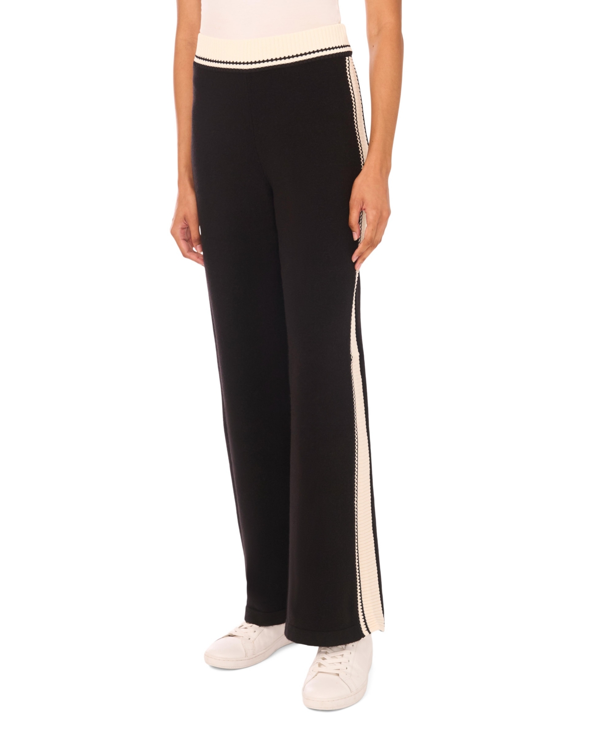 Click here for Vince Camuto Womens Trim Detail Track Pants - Rich... prices