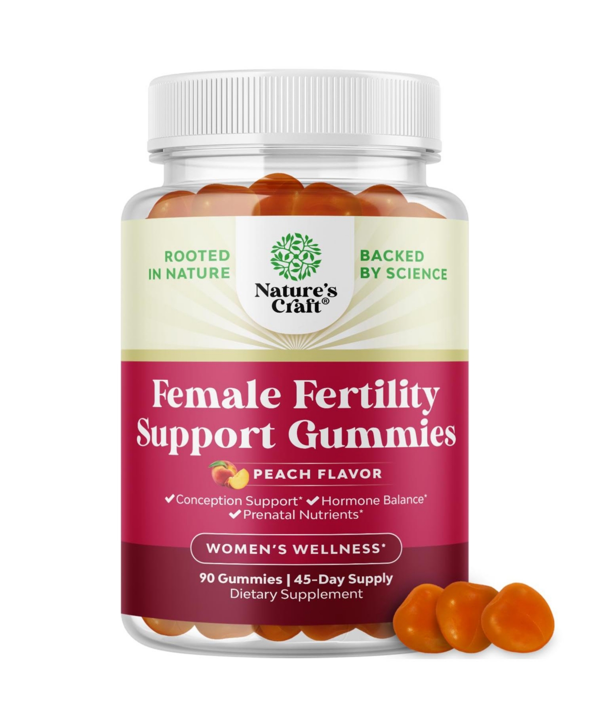 Click here for Fertility Gummies  Peach  90ct prices