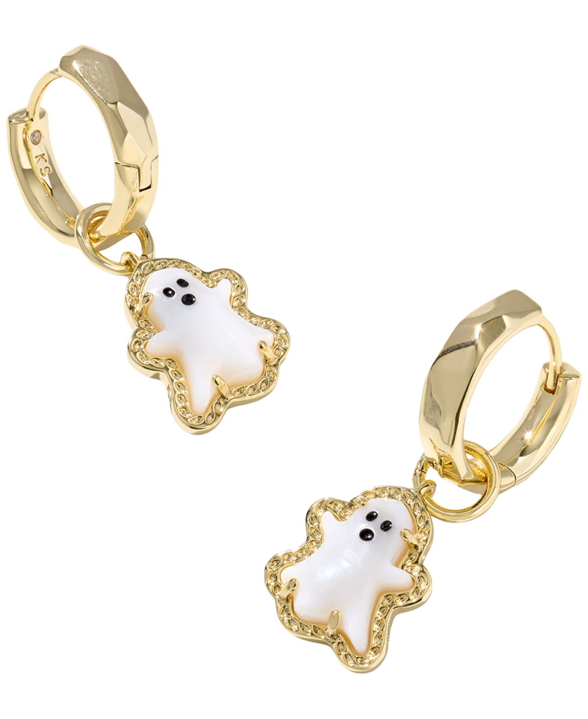 Click here for Kendra Scott Imitation Pearl Ghost Huggie Earrings... prices