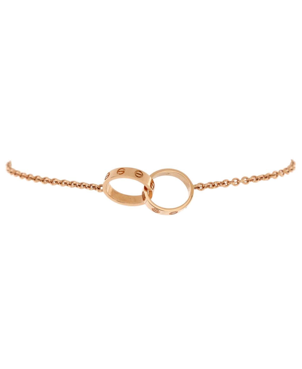 Click here for Pre-Owned Cartier Love Interlocking Bracelet - 18k... prices