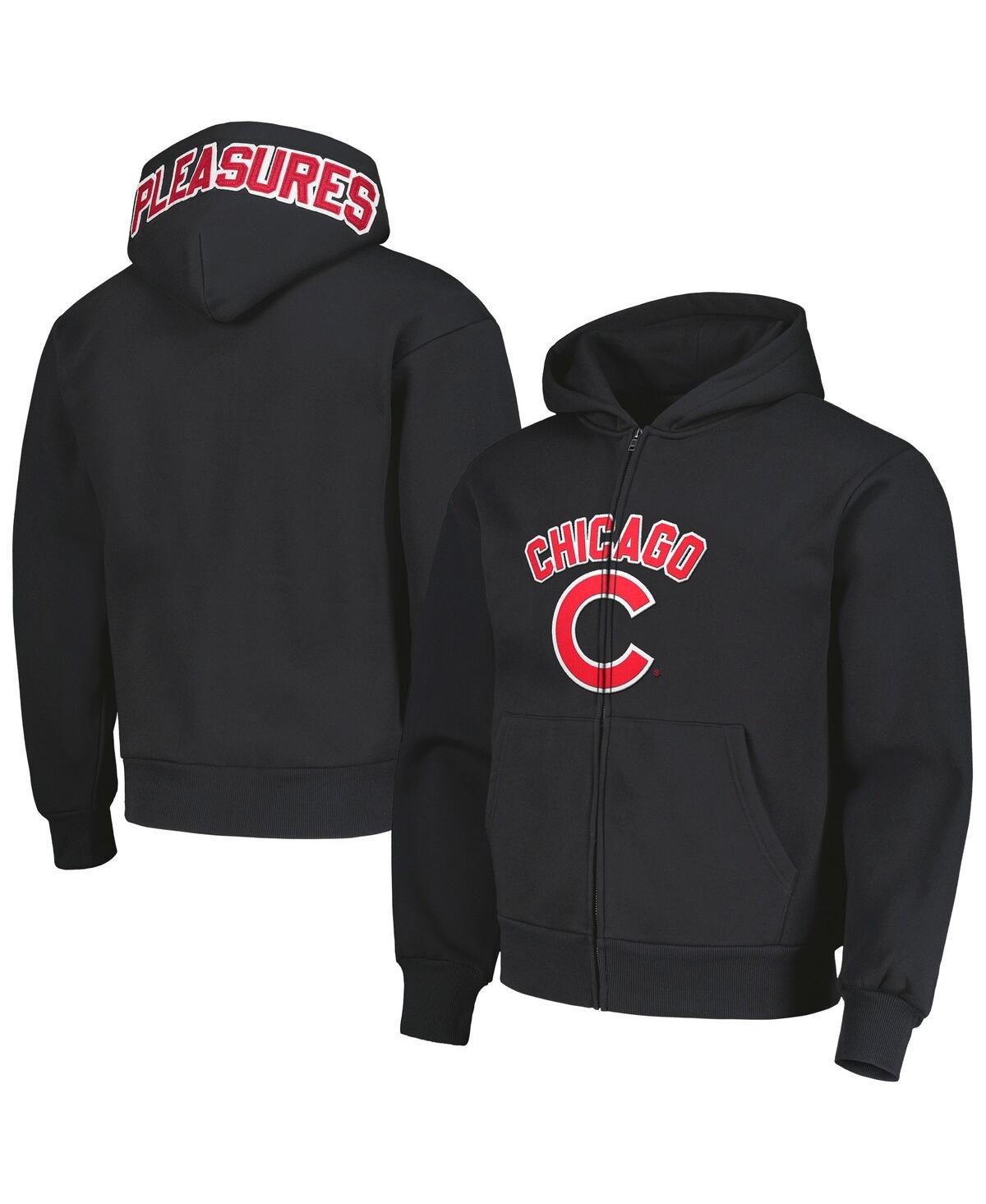 Click here for Pleasures Mens Black Chicago Cubs Opening Day Full... prices