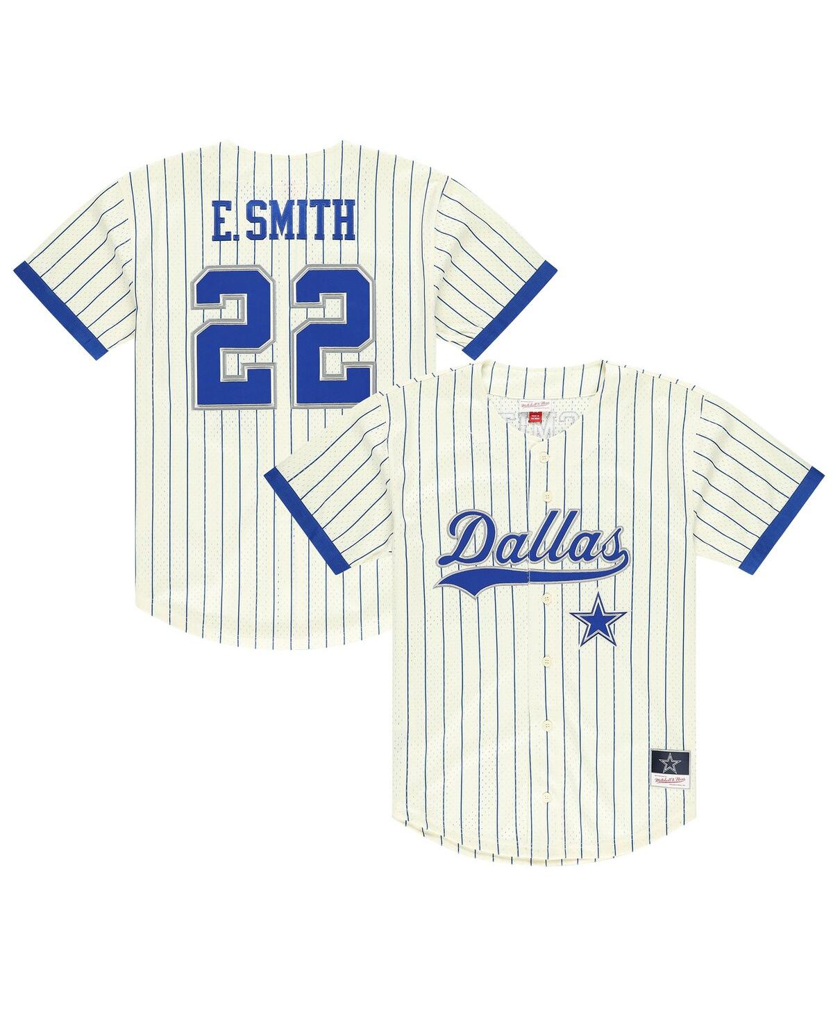 Click here for Mitchell & Ness Mens Emmitt Smith Cream Dallas Cow... prices