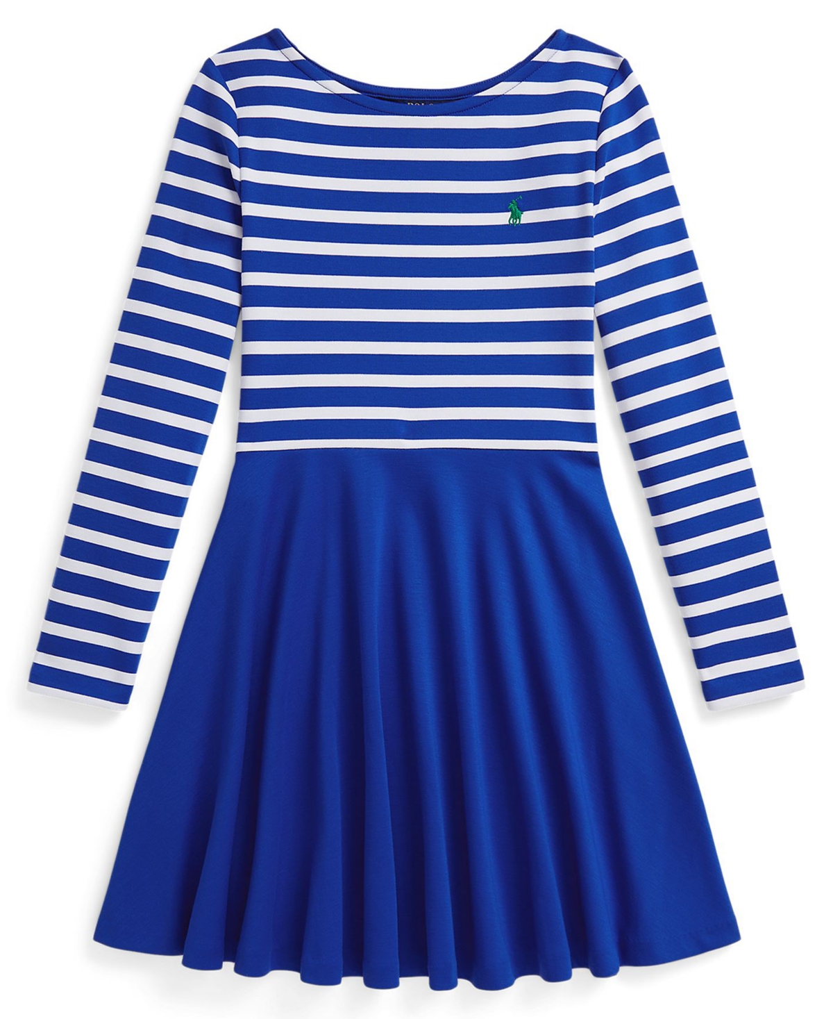 Click here for Polo Ralph Lauren Girls 7-16 Striped Stretch Ponte... prices