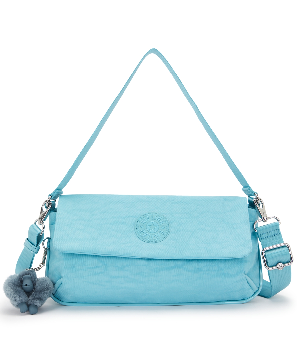 Click here for Kipling Nikol Medium Crossbody Bag - Blue Cool M prices