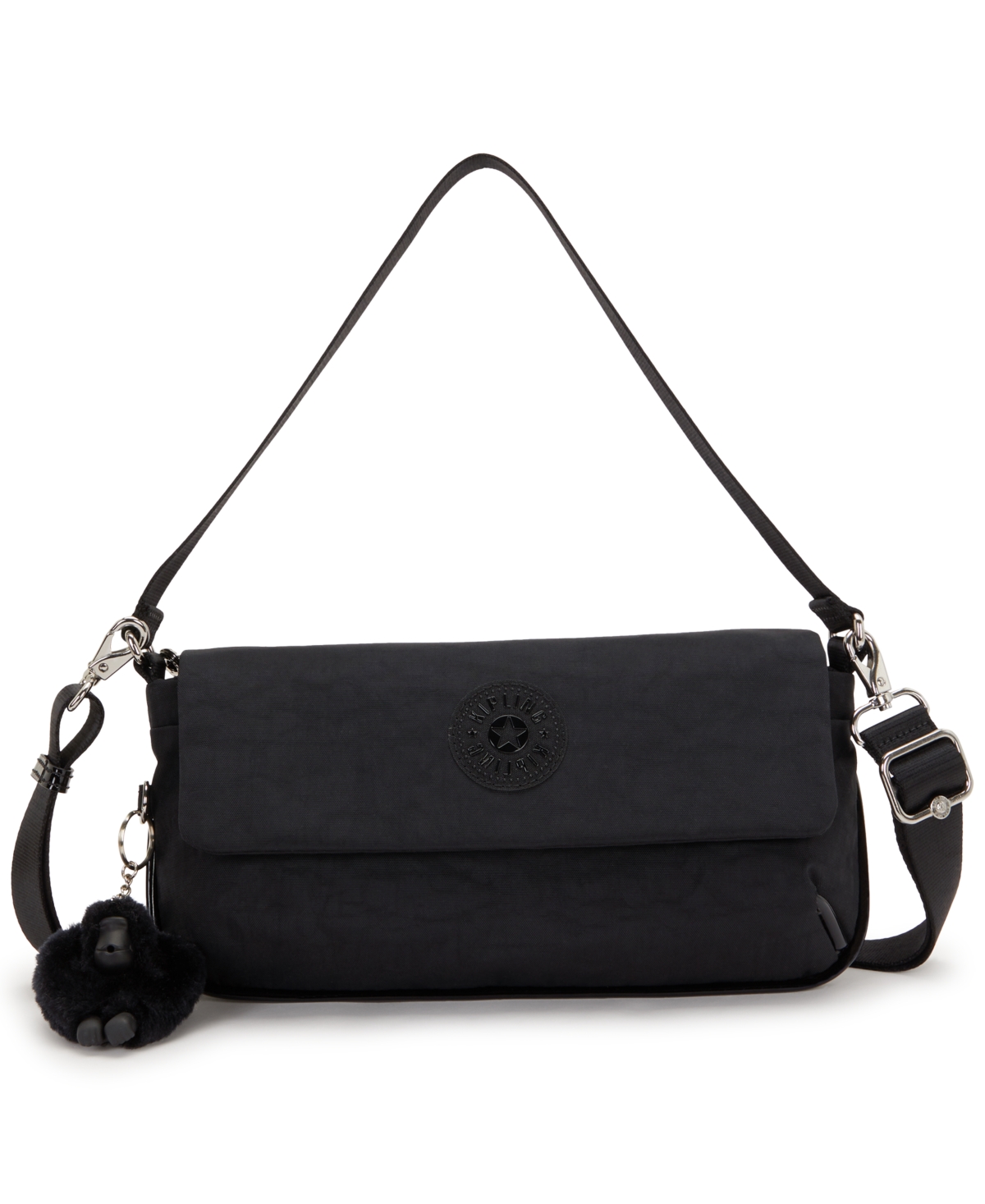 Click here for Kipling Nikol Medium Crossbody Bag - Black Noir H2... prices
