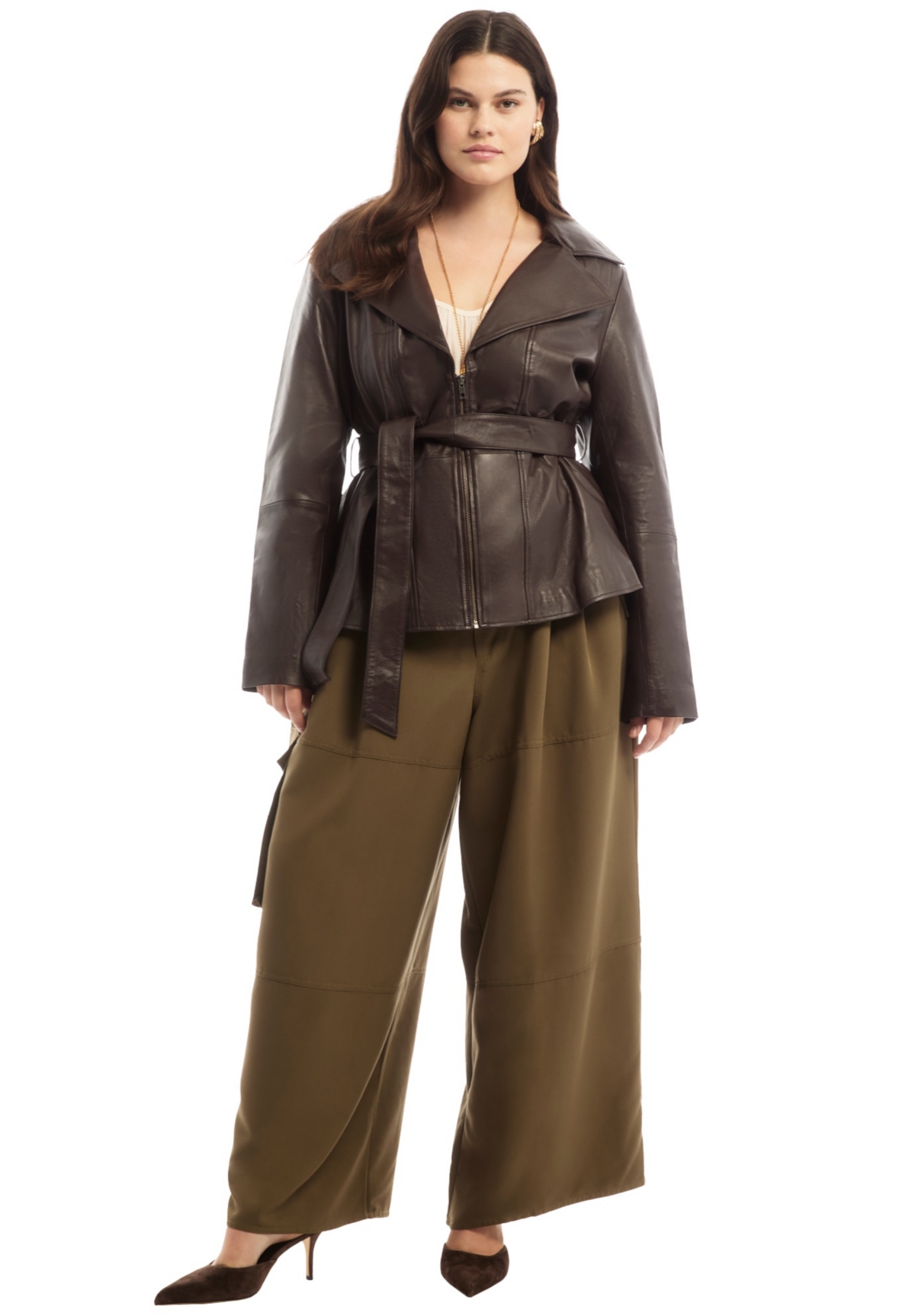 Click here for June + Vie Plus Size June + Vie High-Low Peplum Le... prices