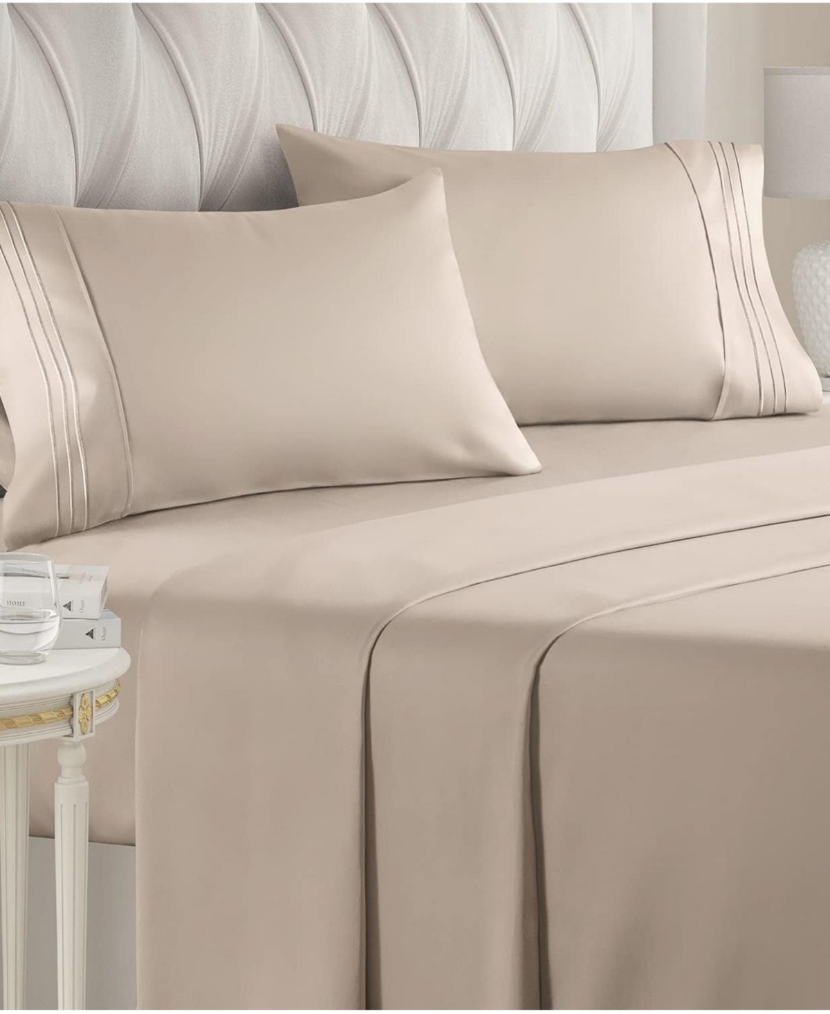 Click here for 4 Piece Deep Pocket Microfiber (Muted  Vibrant  He... prices