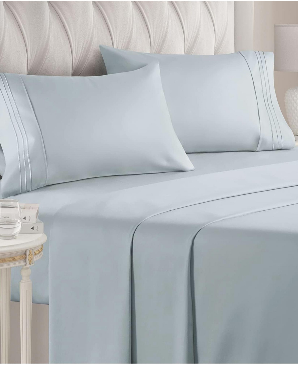 Click here for 4 Piece Deep Pocket Microfiber (Muted  Vibrant  He... prices