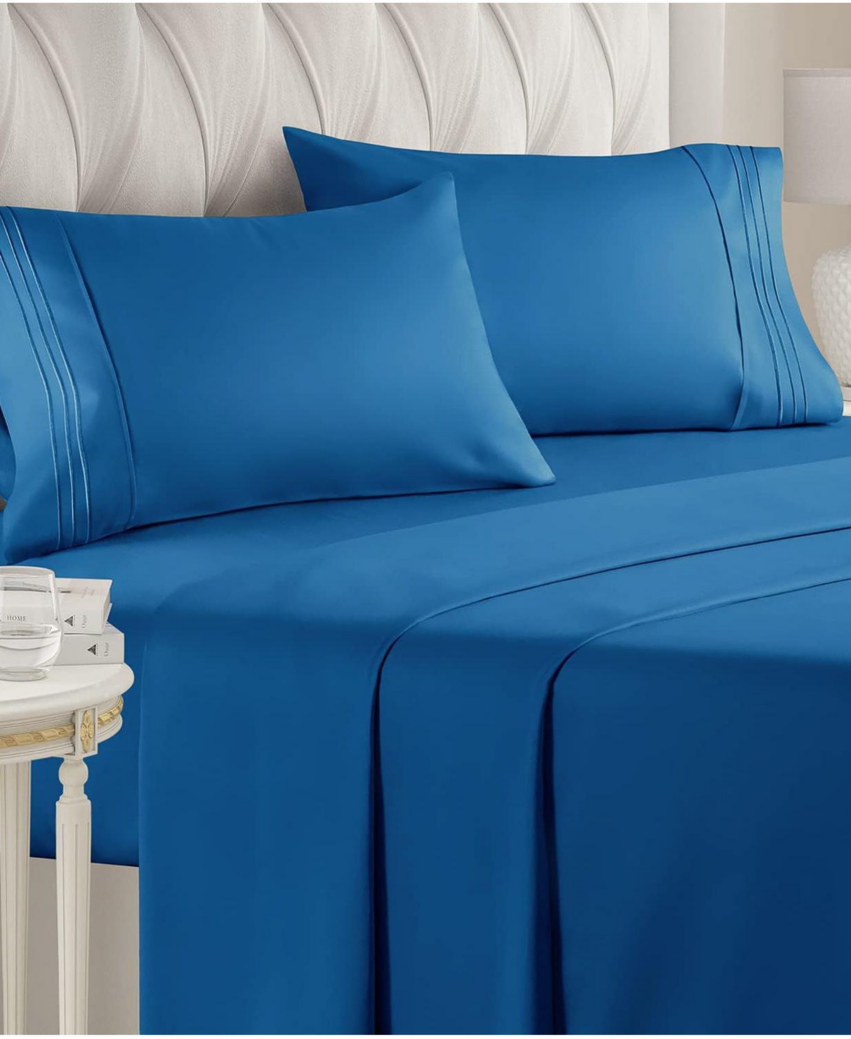 Click here for 4 Piece Deep Pocket Microfiber (Muted  Vibrant  He... prices