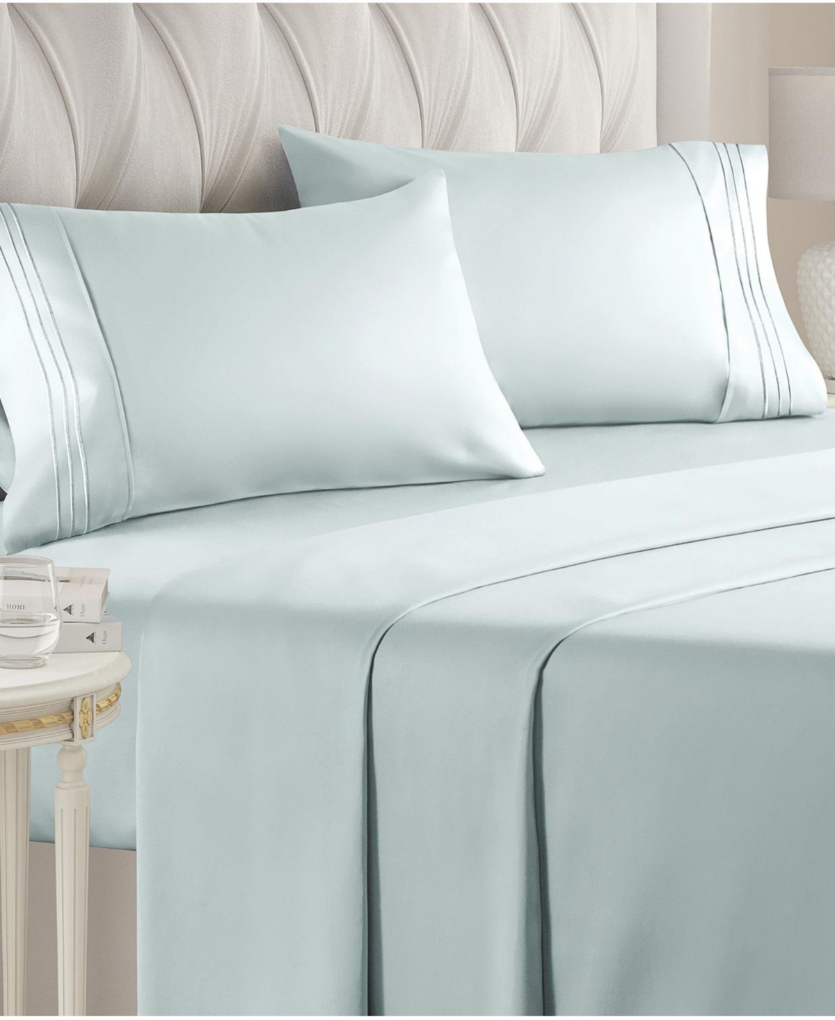 Click here for 4 Piece Deep Pocket Microfiber (Muted  Vibrant  He... prices