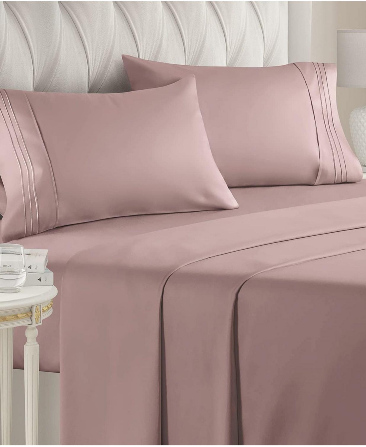 Click here for 4 Piece Deep Pocket Microfiber (Muted  Vibrant  He... prices