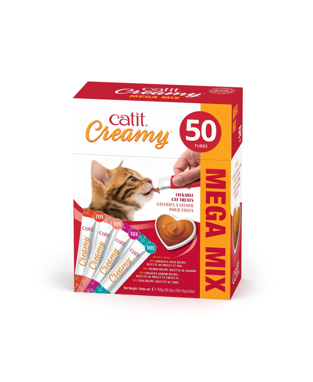 Click here for Catit Creamy Lickable Treat  Multipack  50x15g Meg... prices