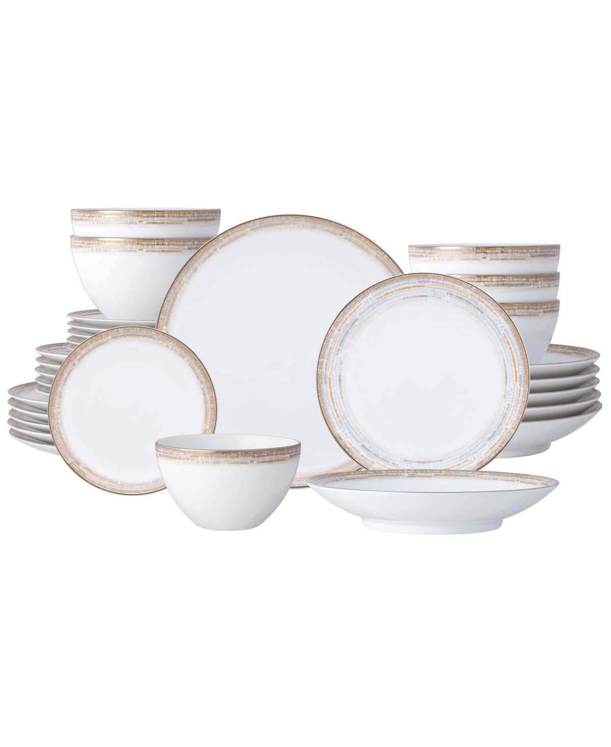 Click here for Noritake Raylan 30-Pc. Dinnerware Set  Service For... prices