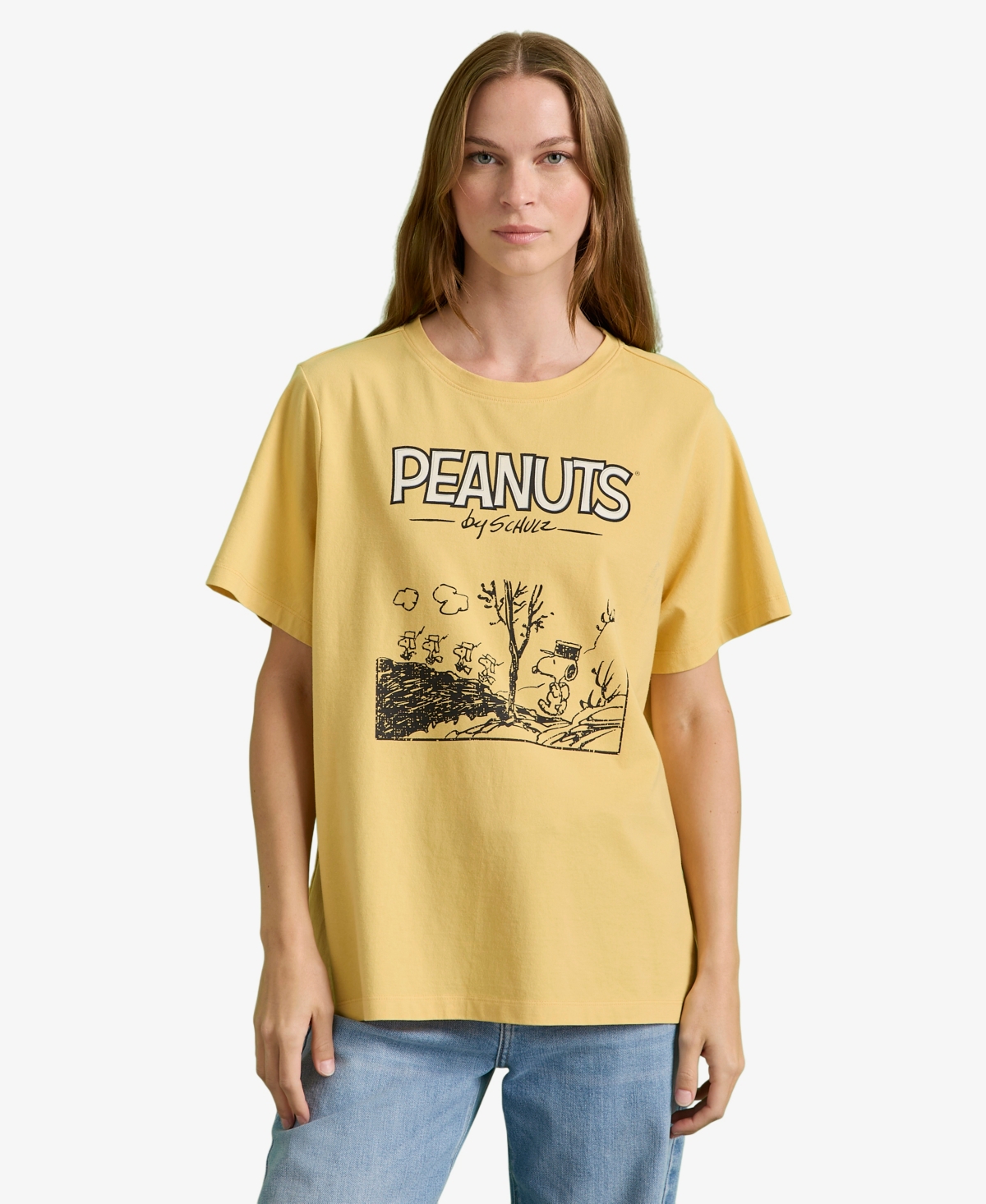 Click here for Sanctuary Womens Short-Sleeve Peanuts Graphic Tee... prices