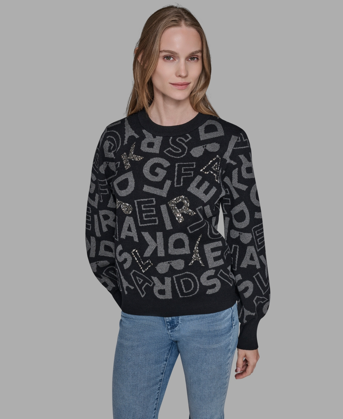 Click here for Karl Lagerfeld Paris Womens Shiny Karl Letters Moc... prices