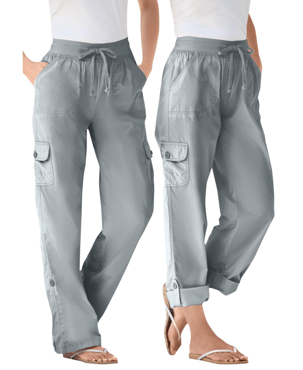 Click here for Woman Within Womens Within Convertible Length Carg... prices