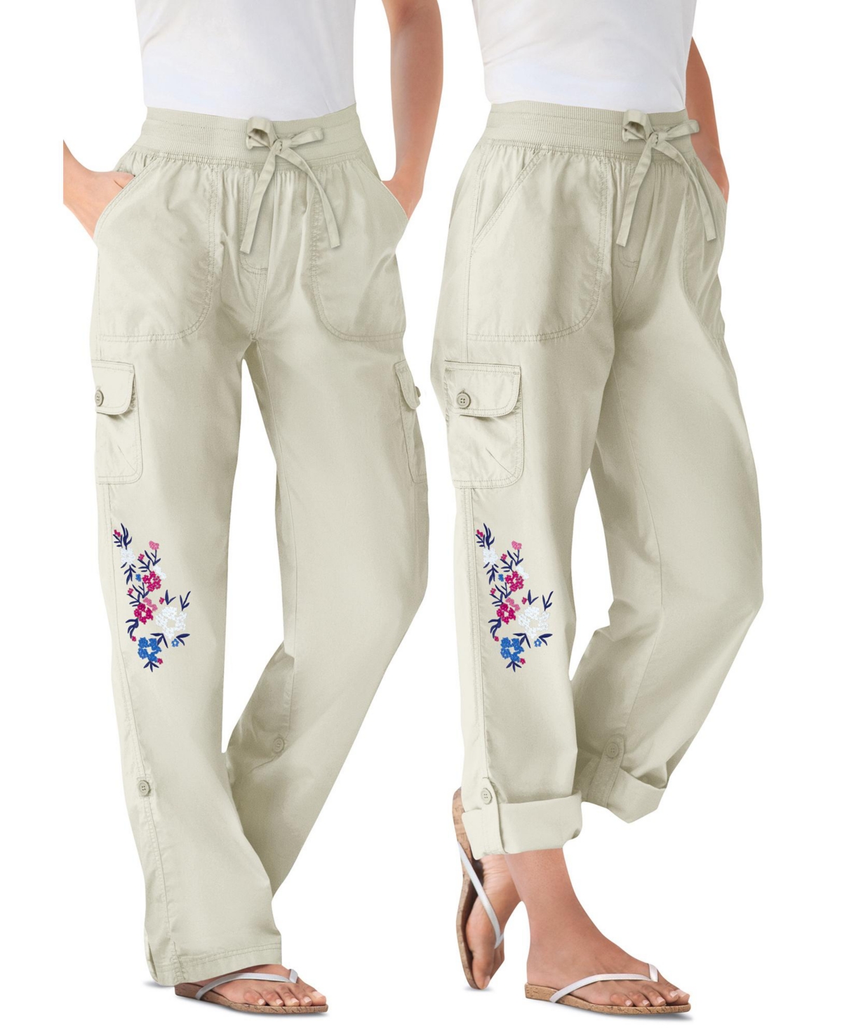 Click here for Woman Within Womens Within Convertible Length Carg... prices