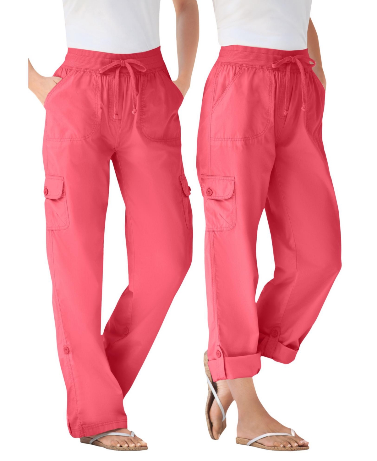 Click here for Woman Within Womens Within Convertible Length Carg... prices