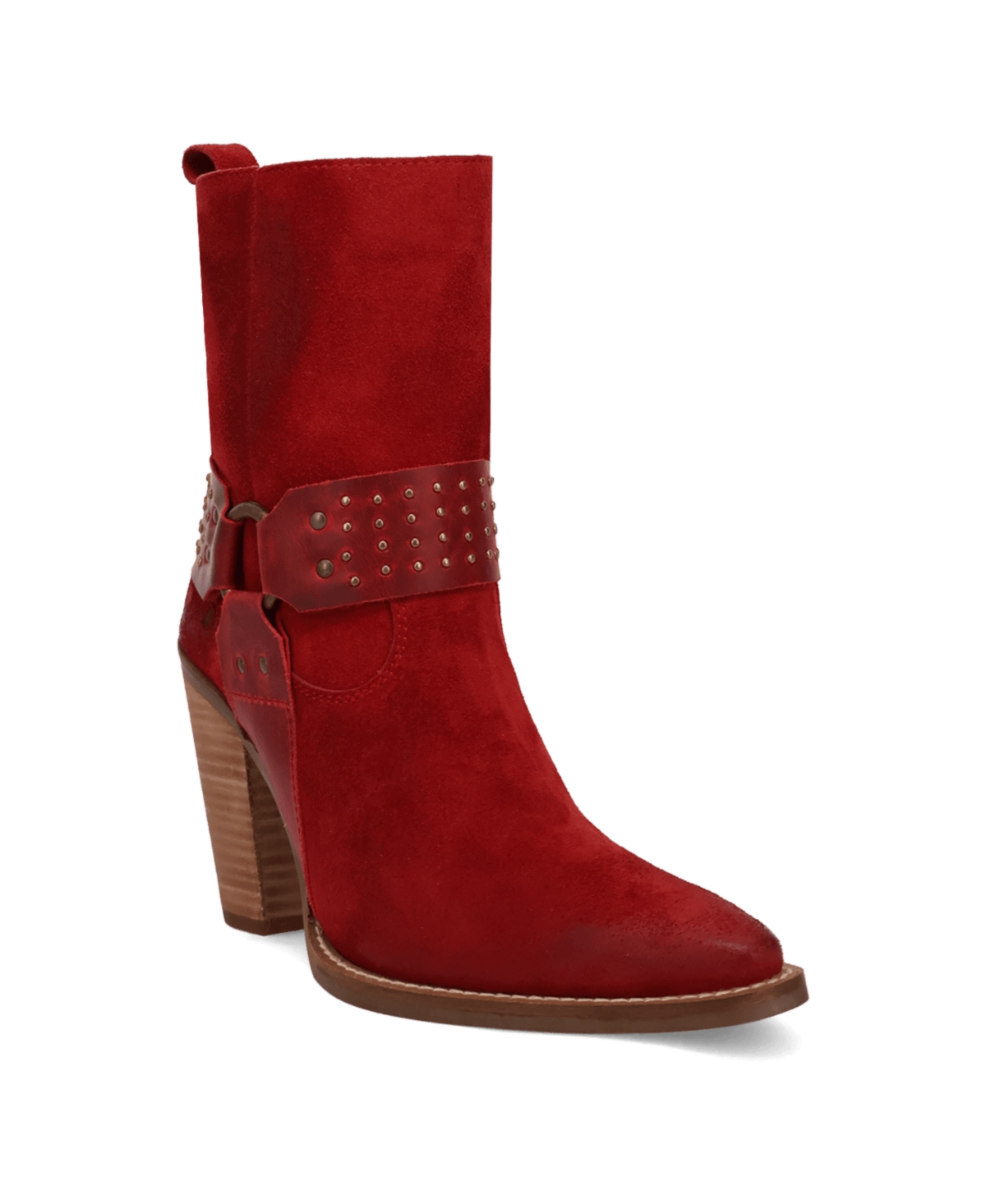 Click here for Dingo Womens Songbird Suede Boot - Red prices