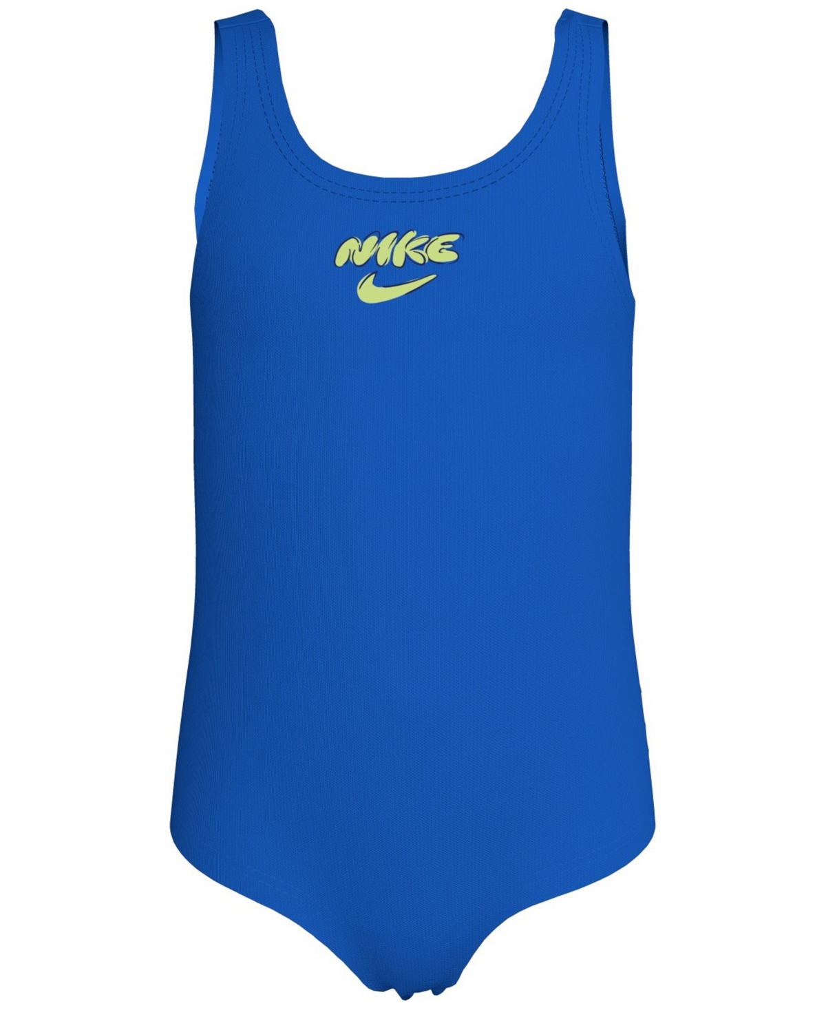 Click here for Nike Girls 4-6X Doodle Floral U-Back Swimsuit - Bl... prices