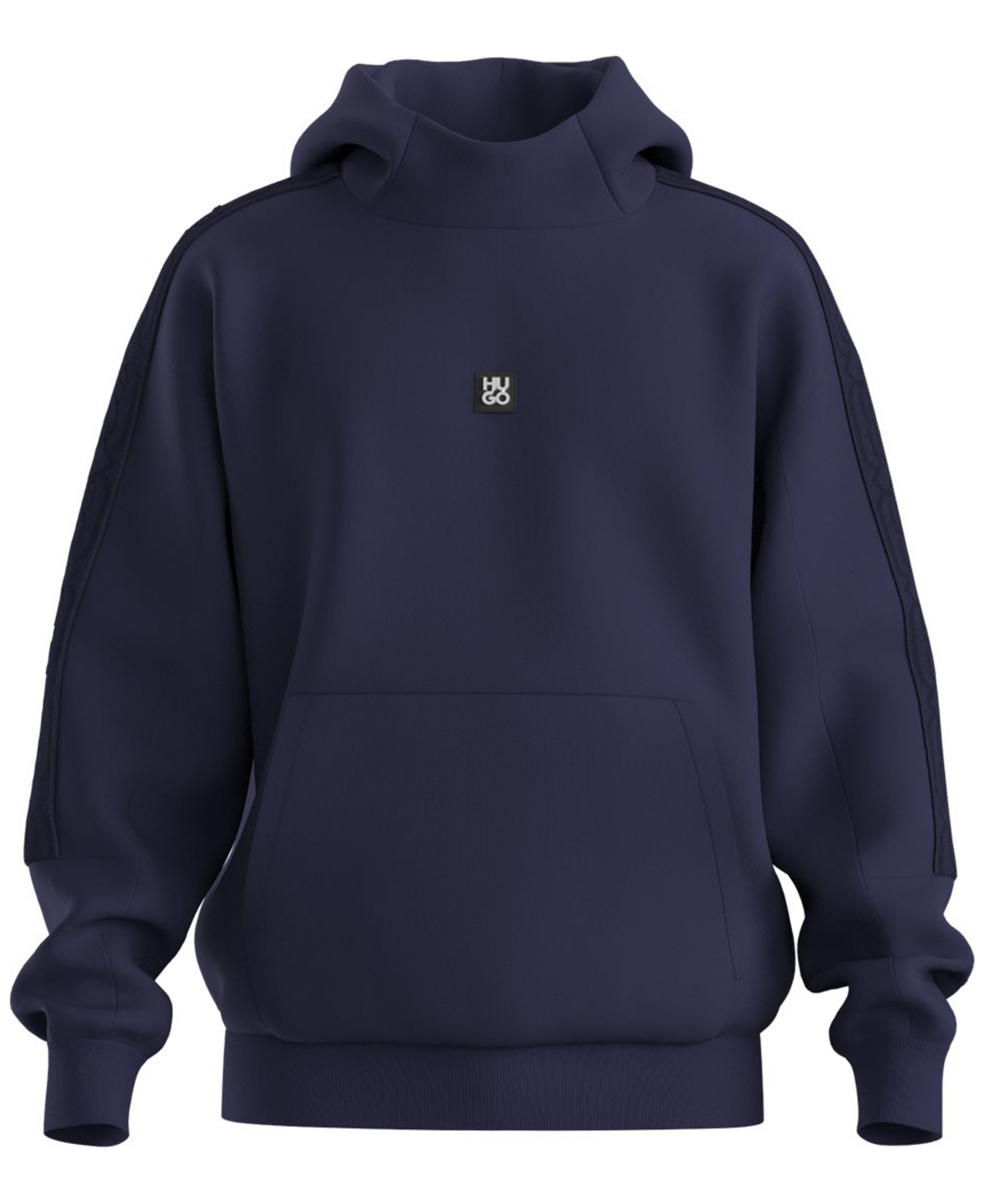 Click here for Hugo Boss Mens Funnel Neck Hoodie - Navy prices