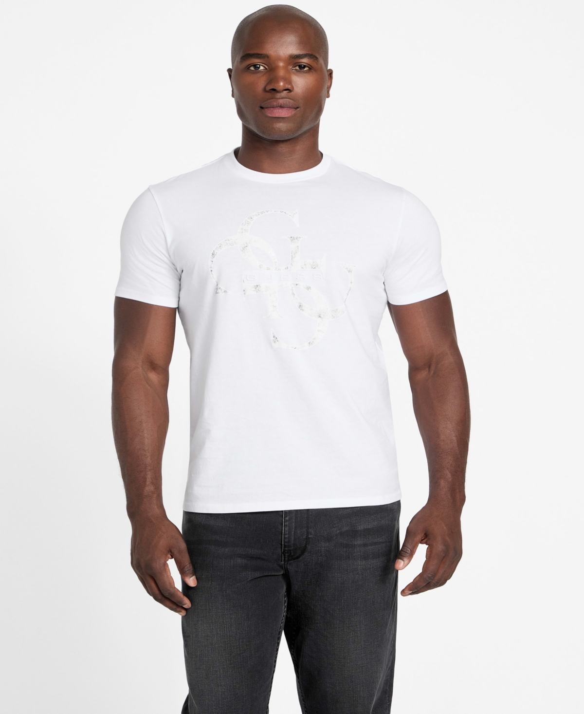 Click here for Guess Mens Shimmer Quattro G Short-Sleeve T-Shirt... prices