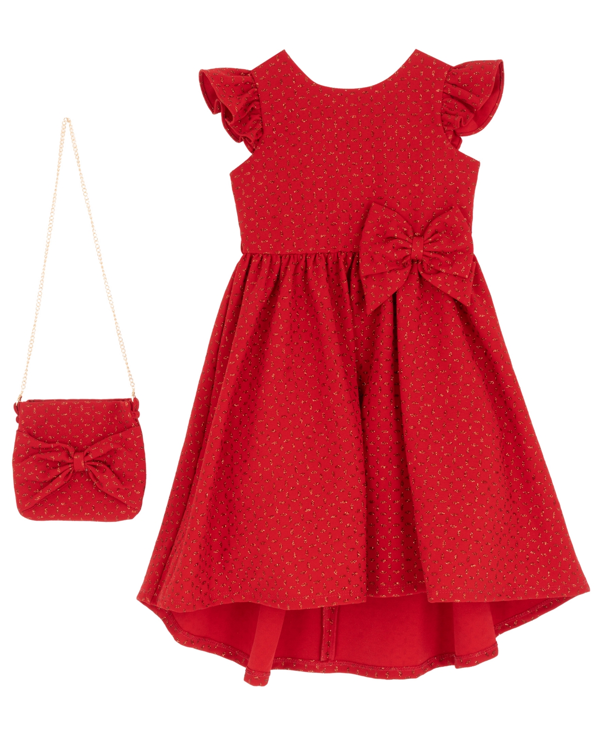 Click here for Rare Editions Girls 2T-6X Embellished Round Neck D... prices