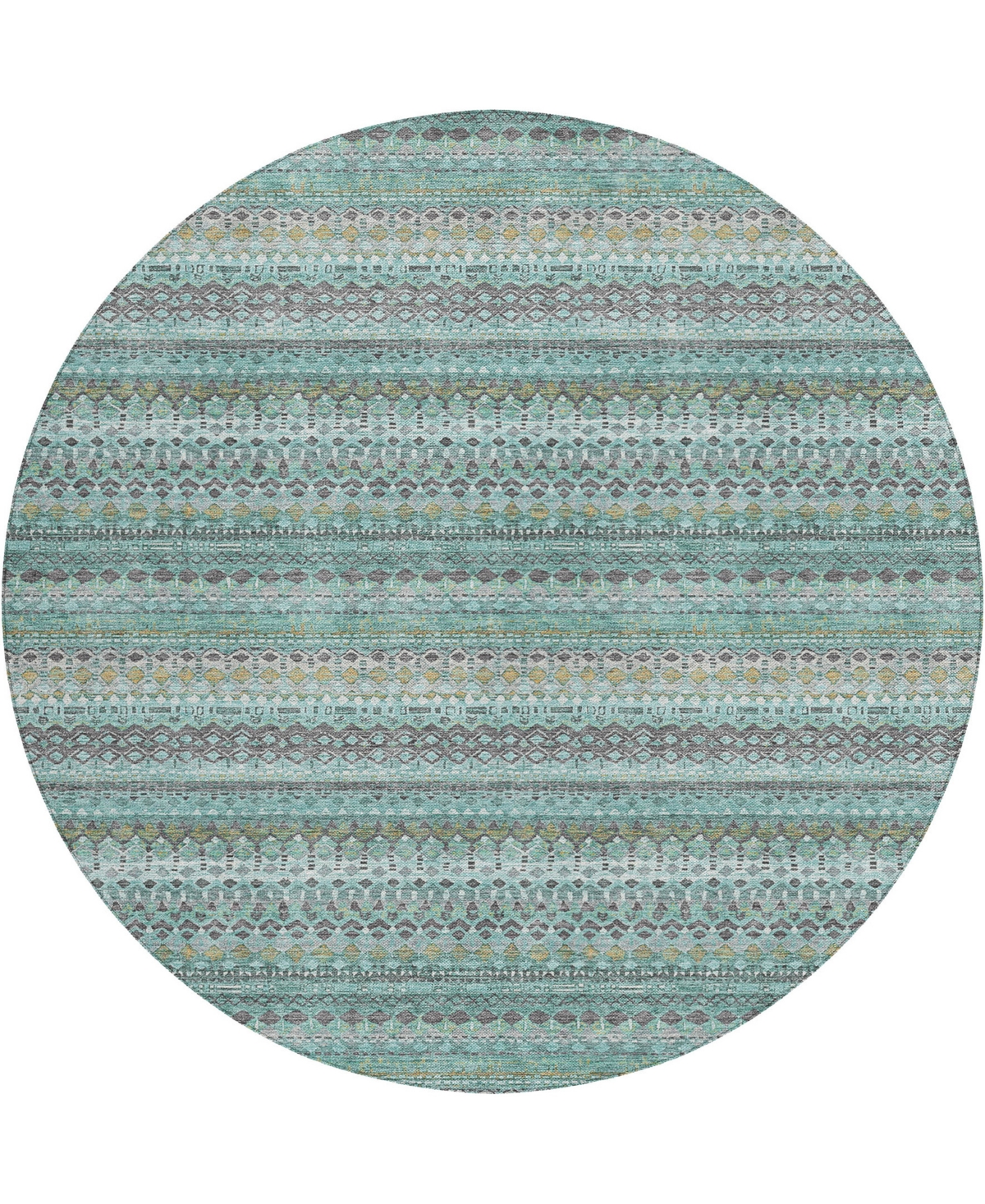 Click here for Dalyn Solace SL2 8x8 Round Area Rug - Aquamarine prices
