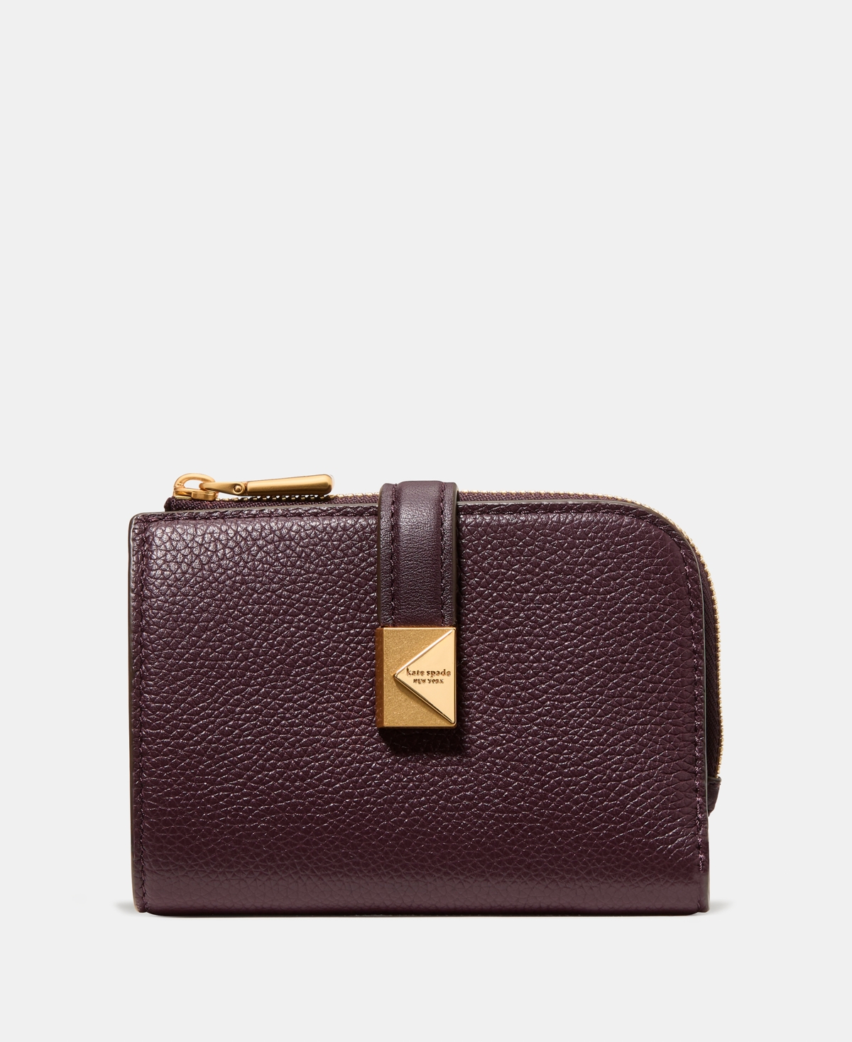 Click here for kate spade new york Deco Pebbled Leather Compact W... prices