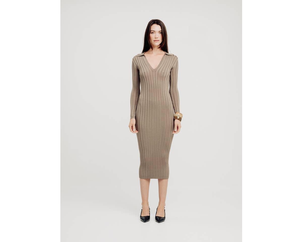 Click here for Torn By Ronny Kobo Womens Suri Dress - Cedar prices