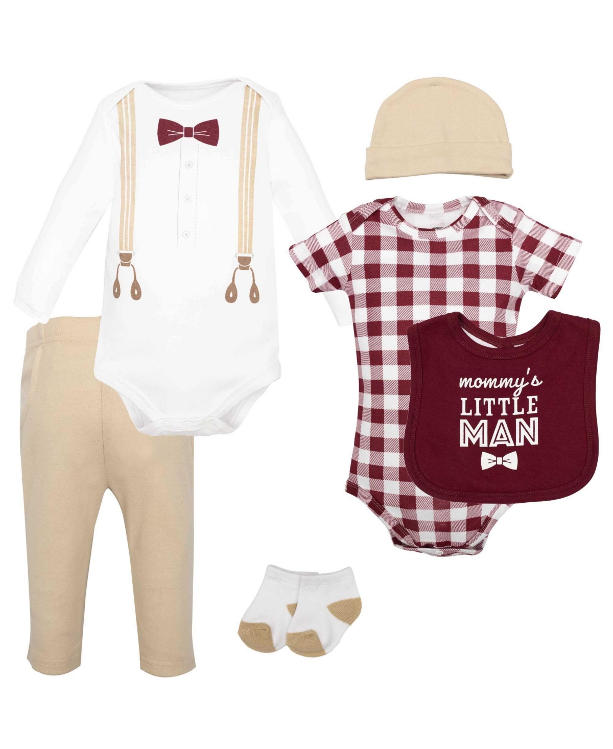 Click here for Hudson Baby Baby Boys Hudson Cotton Layette Set  B... prices