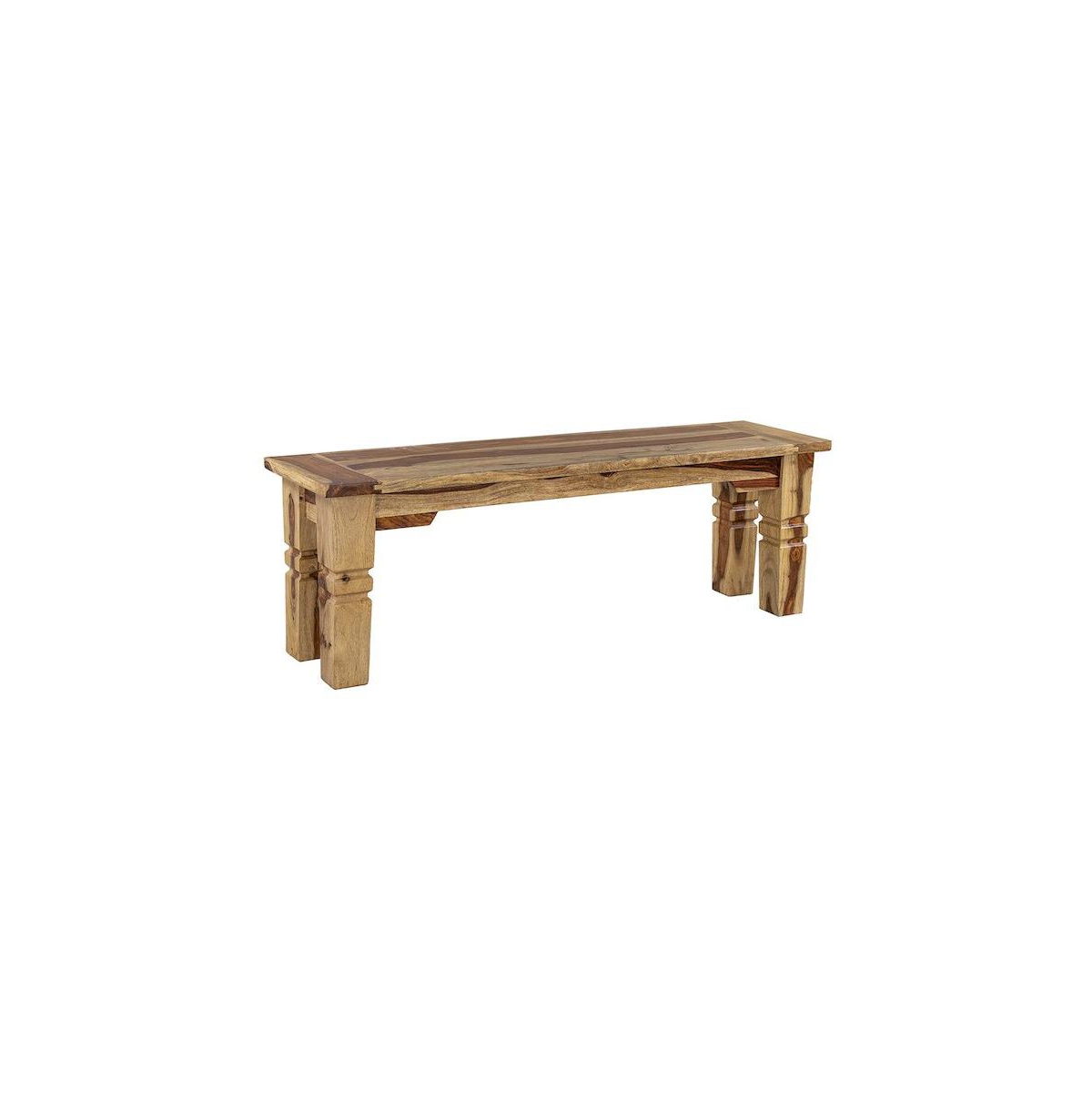 Click here for Porter Designs Taos Solid Sheesham Wood Dining Ben... prices