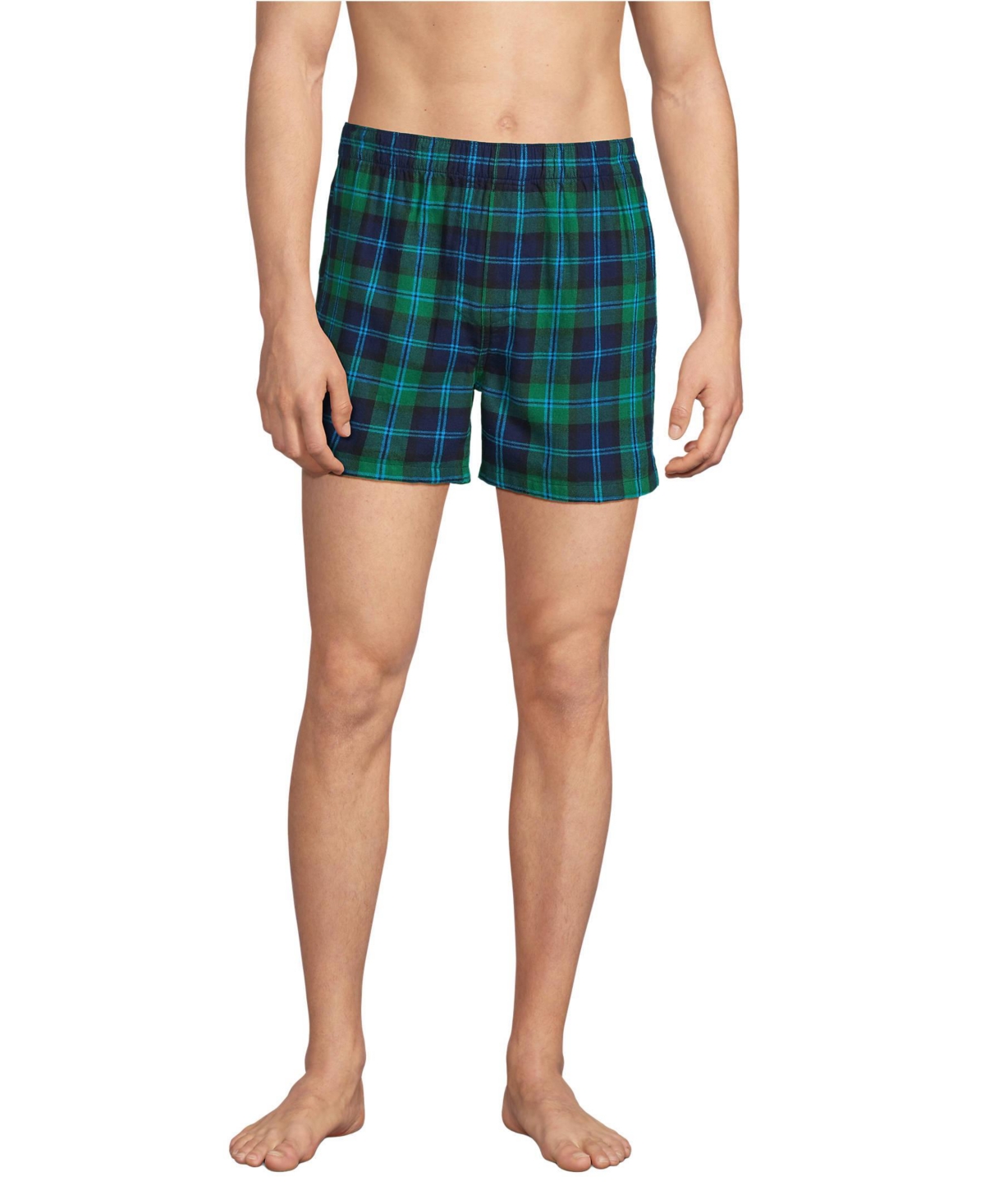 Click here for Lands End Mens Classic Fit Flannel Boxers - Light... prices