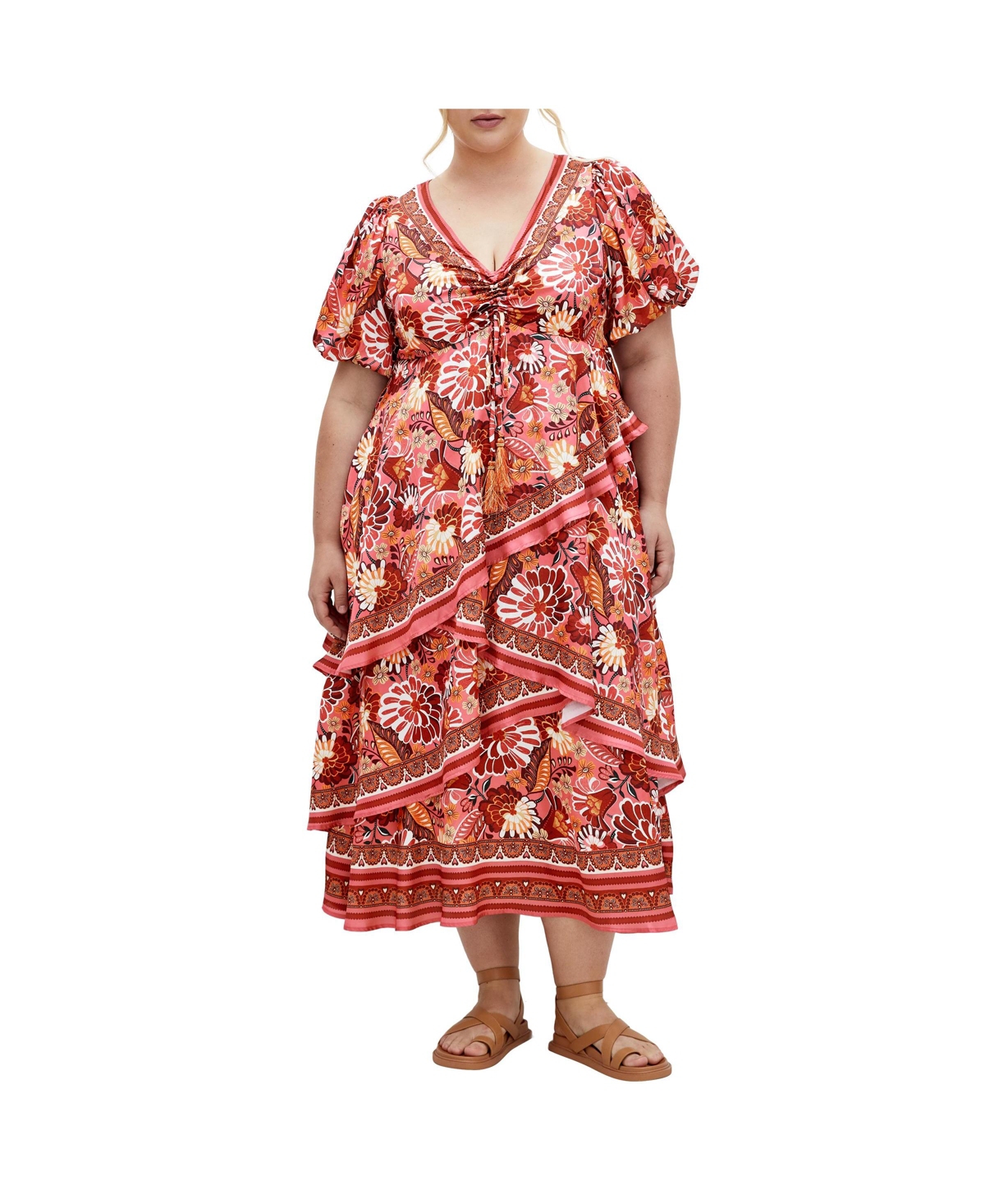 Click here for City Chic Womens Drama Queen Dress - Rose drama qu... prices