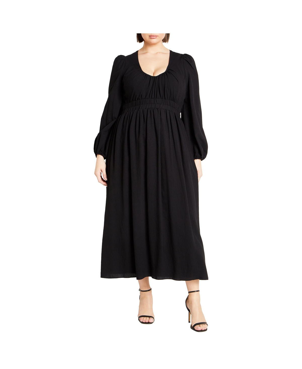Click here for City Chic Womens Keyla Maxi Dress - Black prices