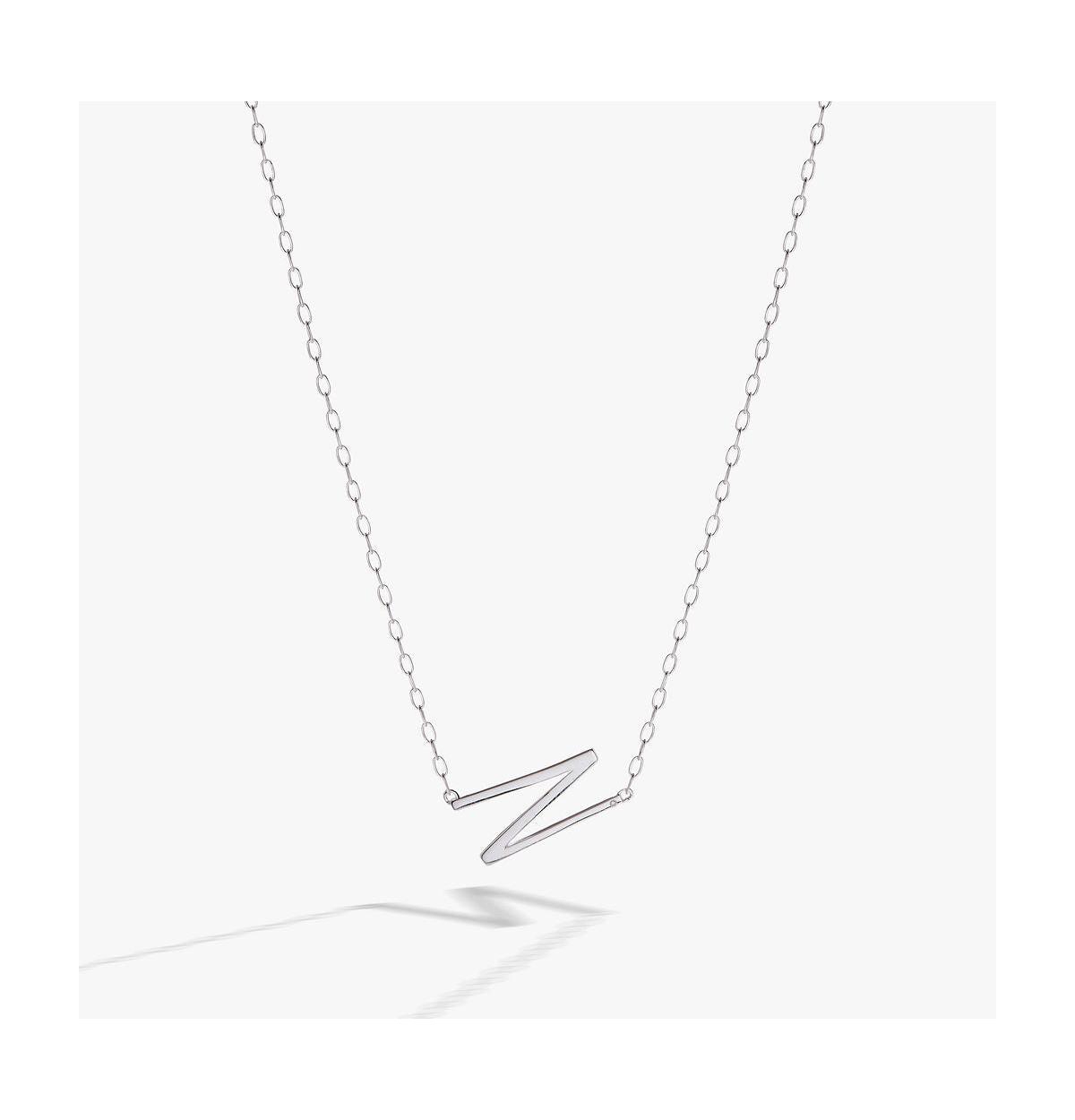 Click here for Precious Elongated Initial L - Silver (Alphabet N) prices